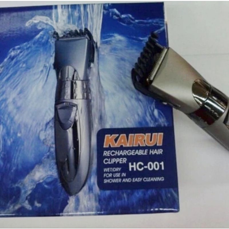 Jual KAIRUI HAIR CLIPPER HC 001 ALAT CUKUR RAMBUT BATERAI RECHARGEABLE ...