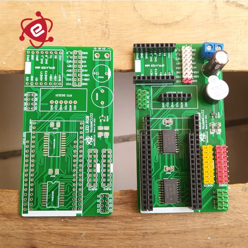 Pcb Controller Led Rgb Nodemcu Esp 32 Esp32 Smartmatrix Arduino