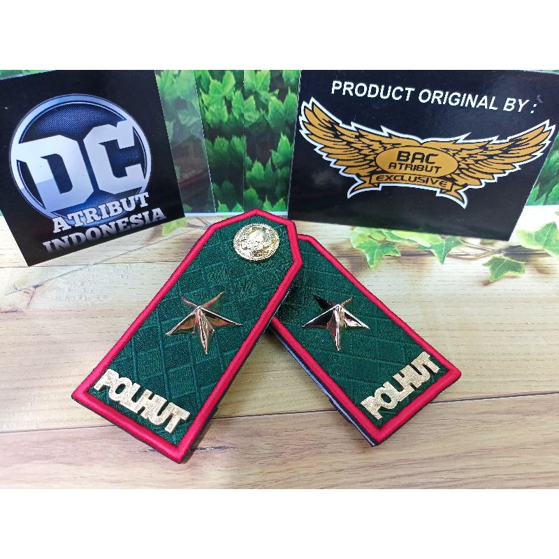 Jual PANGKAT PDU POLHUT 4C LIS MERAH | Shopee Indonesia