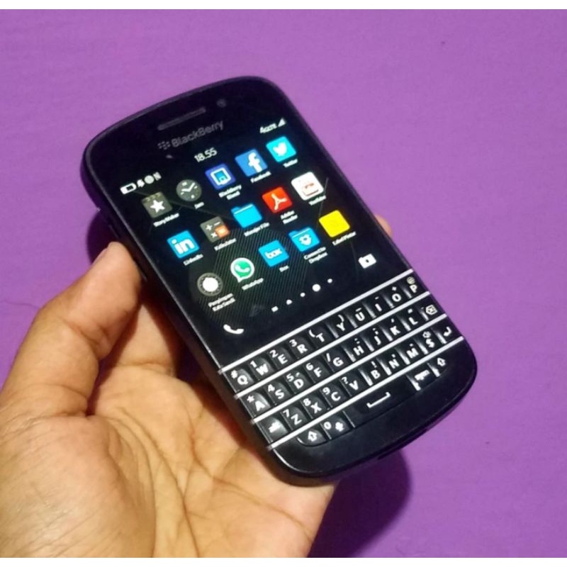 Jual Blackberry Q10 BB q10 4G ram 2gb original hp langka no bb z10 q5 dakota | Shopee Indonesia