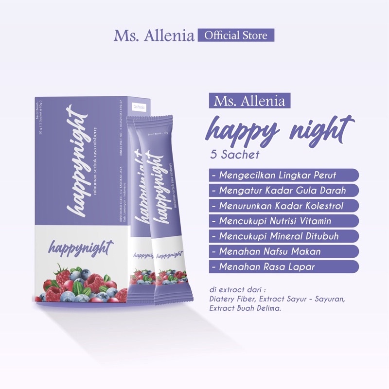 Jual Ms Allenia HappyNight | Shopee Indonesia