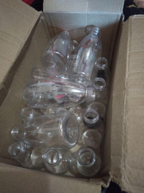 Botol Plastik Cantik Bowling Minum Minuman Almond Kopi Susu Jus Boba ...