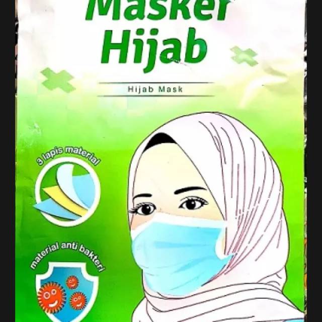 Jual Masker hijab indomaret 3ply 1 pack isi 5 pcs. | Shopee Indonesia Jual Masker hijab indomaret 3ply 1 pack isi 5 pcs. | Shopee Indonesia