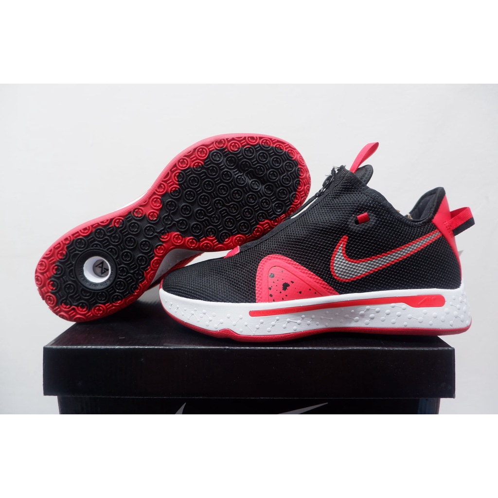 Jual SEPATU BASKET PG 4 BRED BLACK RED BLACK UNIVERSITY RED WHITE ...