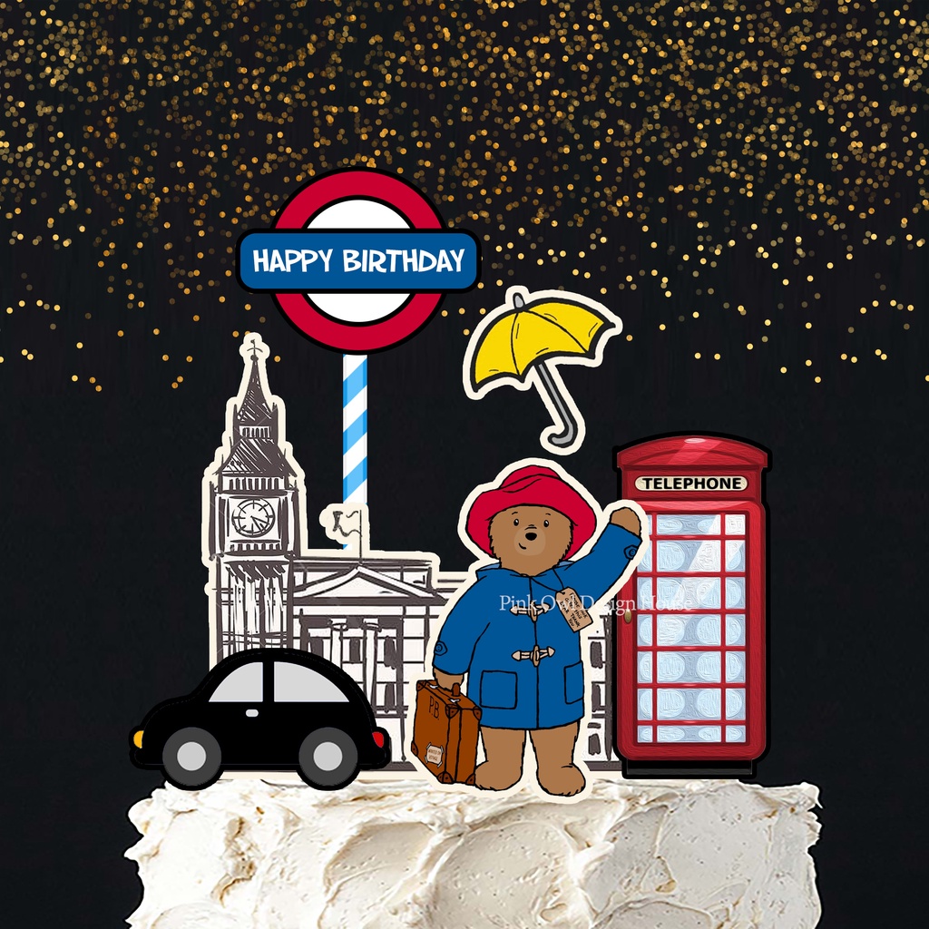 Jual Paddington Bear Cake Topper | Hiasan Kue | Shopee Indonesia