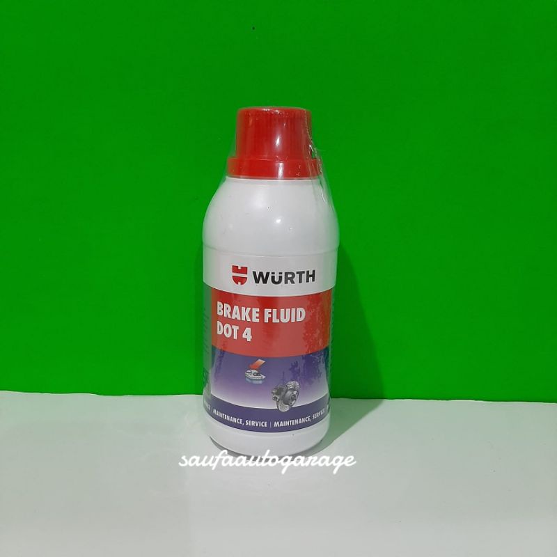 Jual WURTH Brake Fluid - Minyak Rem DOT4 250 mL | Shopee Indonesia