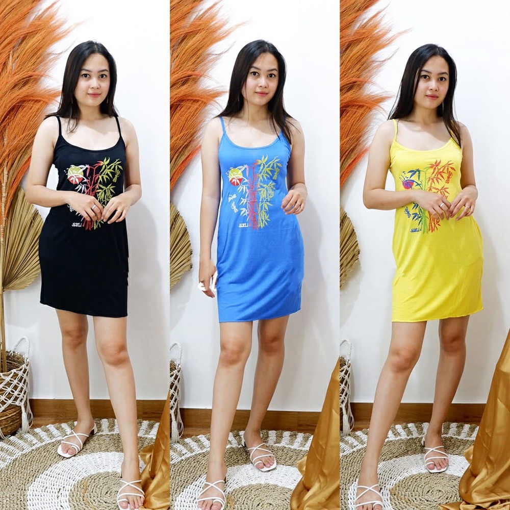 Jual DASTER TALI SATU SABLON BAMBU BALI -B | Shopee Indonesia