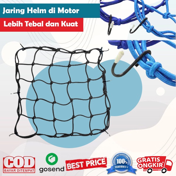 Jual Jaring Helm Motor Touring - Jaring Pengikat Helm Lebih Kuat dan ...