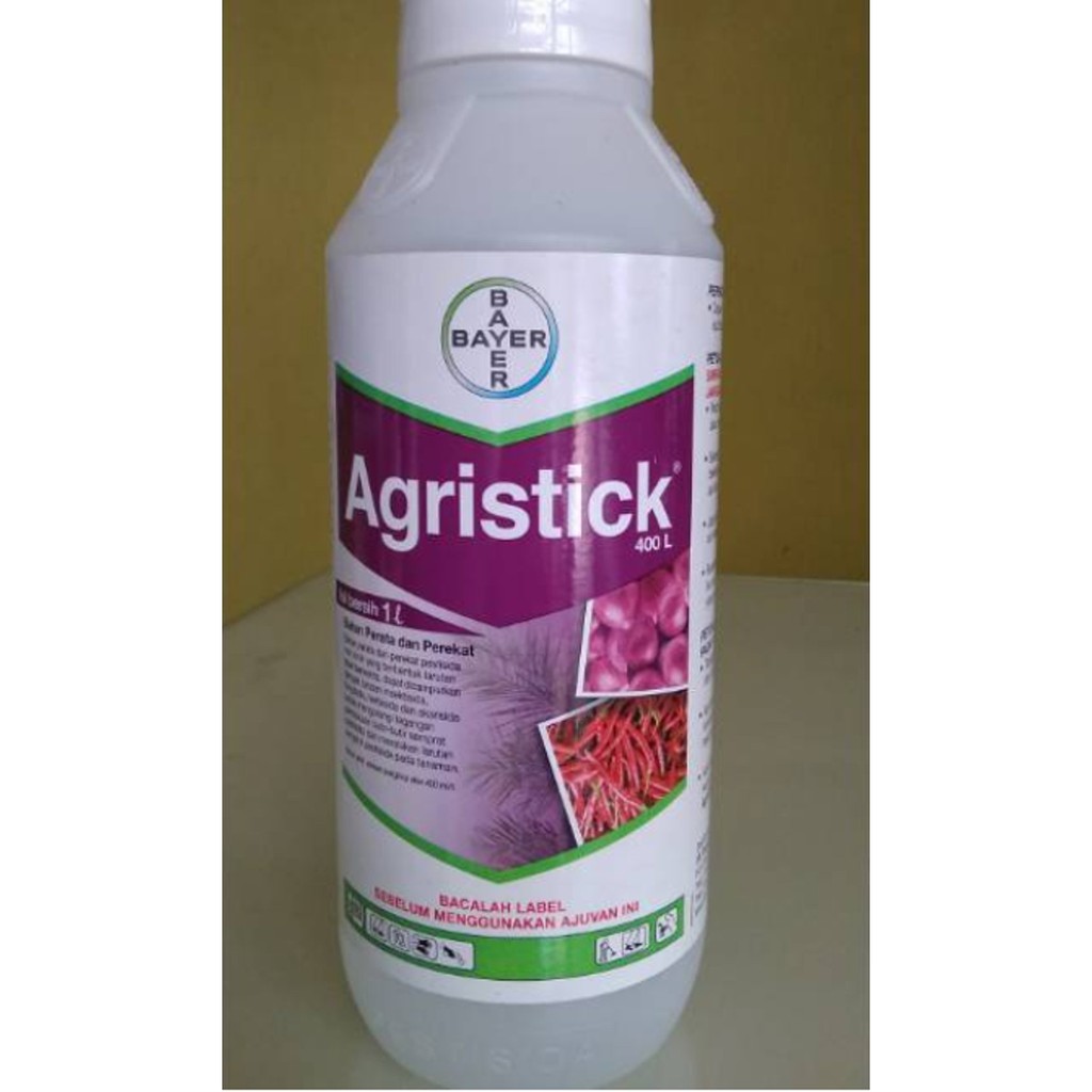 Jual Agristick 400L kemasan 1 liter perekat pestisida pupuk - Bayer | Shopee Indonesia