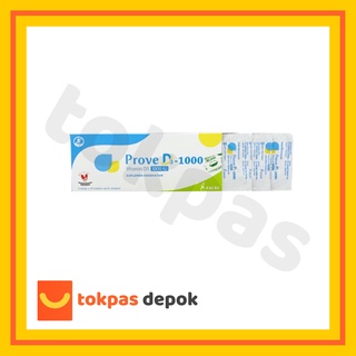 Jual Prove D3 1000 IU Kalbe - Vitamin D3 Box 30 Tablet/Strip 10 Tablet ...