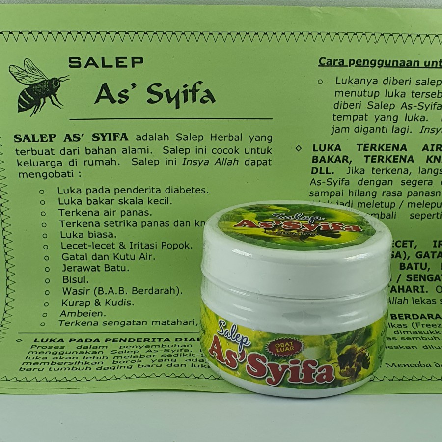 Jual Salep As syifa Salep herbal | salep kulit | luka diabetes dan ...