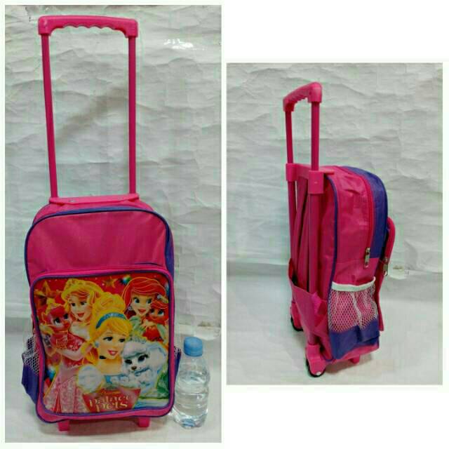 Jual Tas trolley Disney Princesses (motif Cinderella, Ariel, Snow White ...