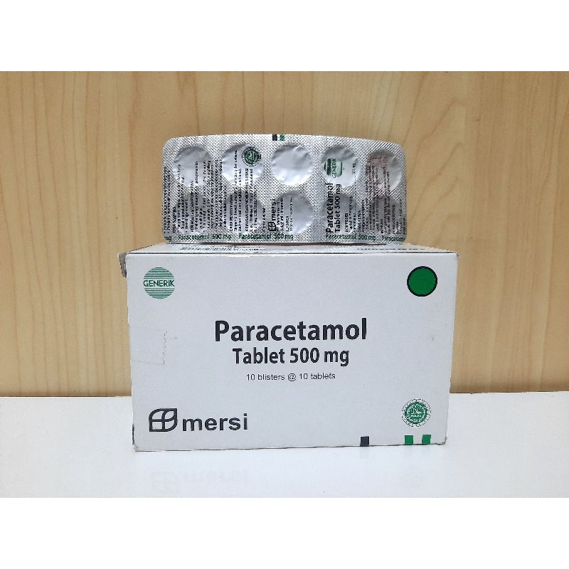 Jual Paracetamol 500mg Mersi | Shopee Indonesia