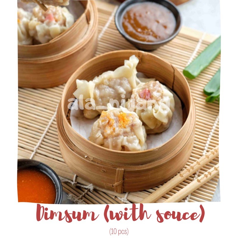 Dimsum with Blackpapper sauce & Chili sauce ( Frozen Food ) | Shopee ...