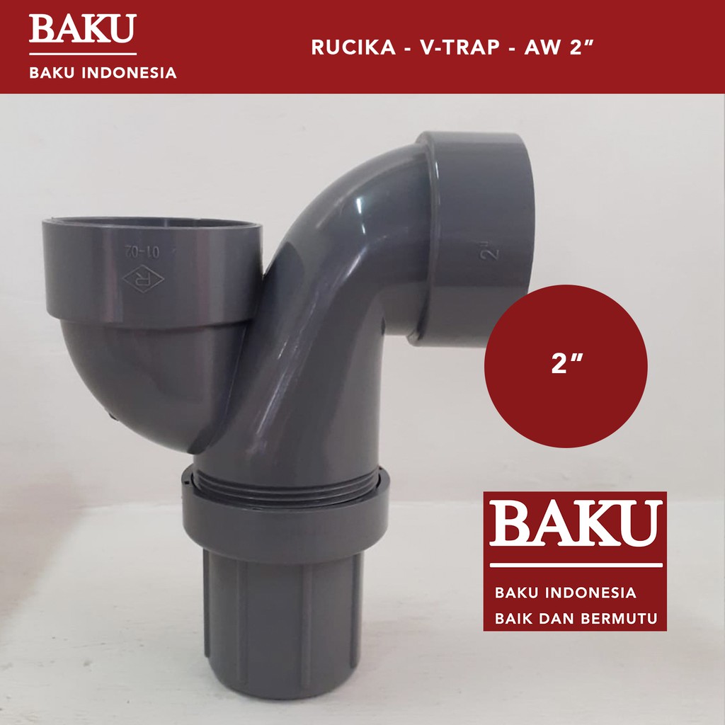 Jual Rucika V-TRAP D 2" / VTRAP 2" Rucika | Shopee Indonesia