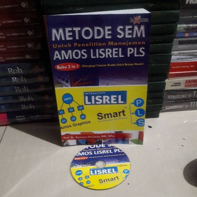 Jual Metode sem untuk penelitian manajemen amos lisrel pls ada dvd | Shopee Indonesia