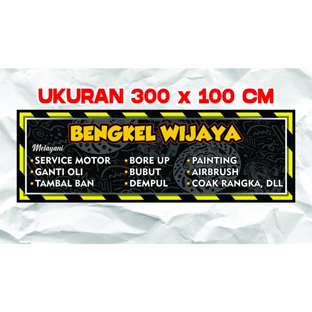 Jual BANNER BENGKEL SPANDUK BENGKEL BENNER BENER SPANDUK BALIHO ...