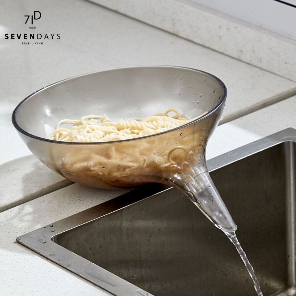 Jual [SEVENDAYS] Saringan Makanan Plastik / Saringan Mie Sayur Buah ...