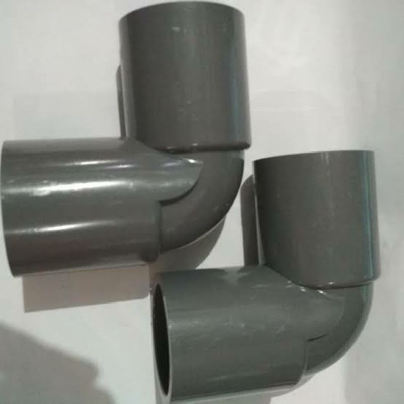 Jual Tutup sambungan knee knie L pipa akuarium paralon ukuran 3/4 inch 3/4inch 1 inch 1inch 1 ...