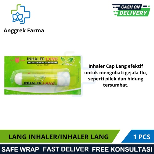Jual LANG INHALER/INHALER CAP LANG/UNTUK HIDUNG TERSUMBAT KARENA PILEK ...