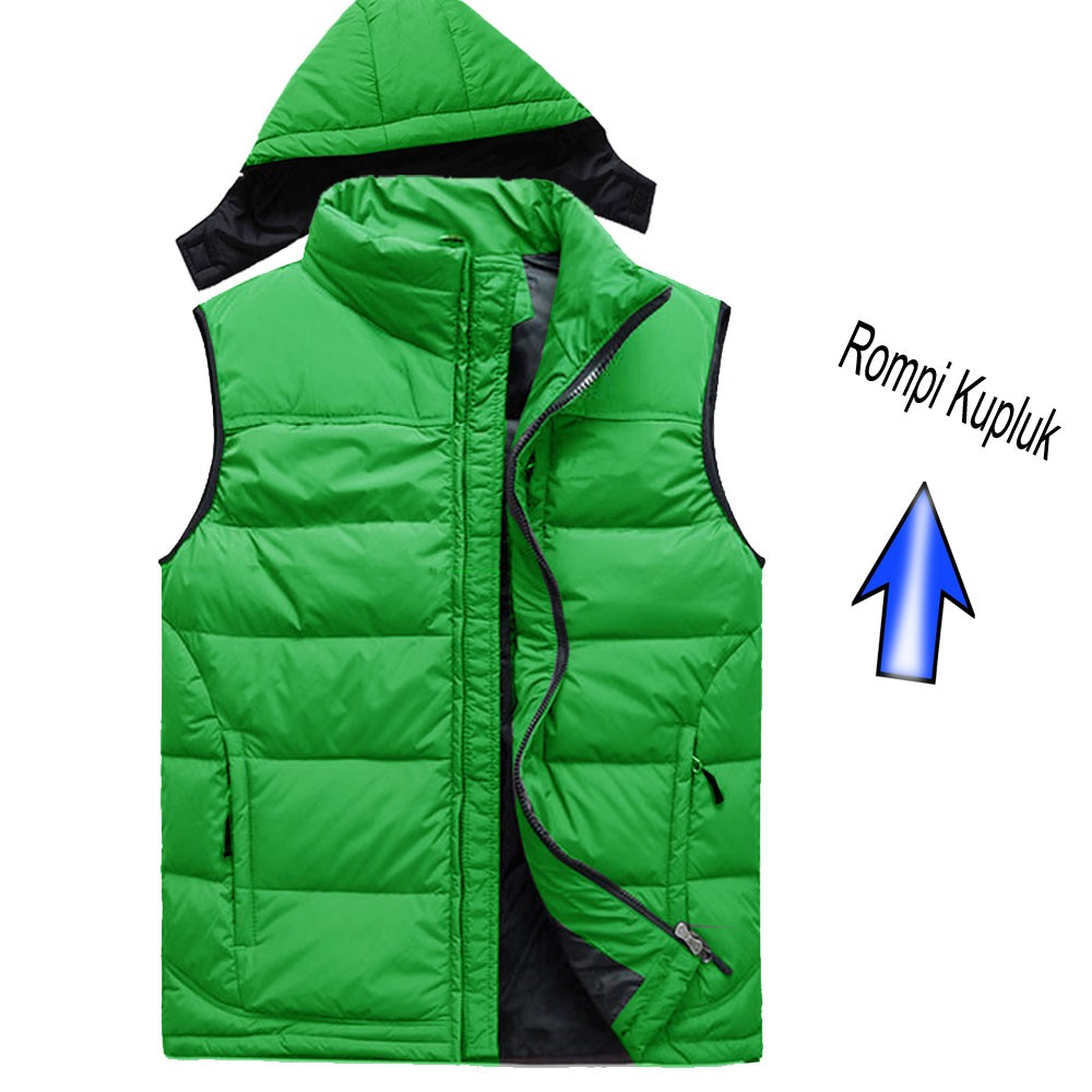 Rompi Kupluk Polos Tanpa Logo Waterproof Nyaman dipakai Ready Stok ...