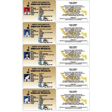 Jual Software Databse dan Cetak Kartu anggota Kta Pramuka Terbaru ...