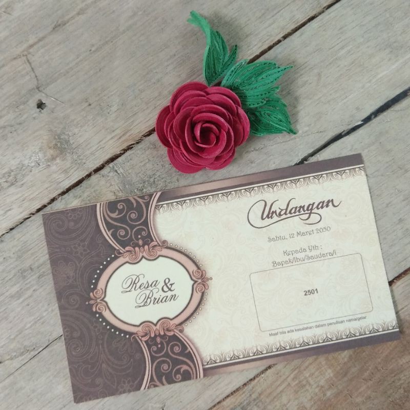 Jual Undangan Erba 88201 (BACA DESKRIPSI) Indonesia|Shopee Indonesia