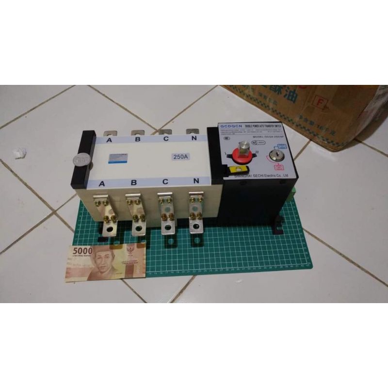 Jual COS Motorized ATS 250 Amper 4 pole Indonesia|Shopee Indonesia