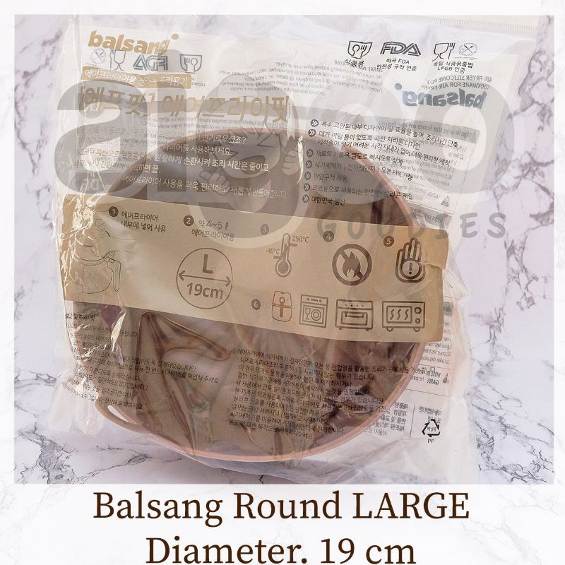 Jual Balsang Silicone Pot - Round Size Large ( Original Import From ...