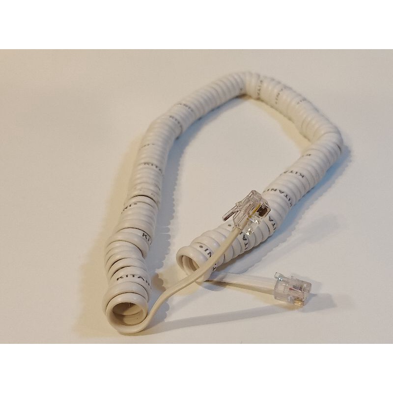 Jual Kabel Spiral Gagang Telephone / Kabel Gagang Telepon | Shopee ...