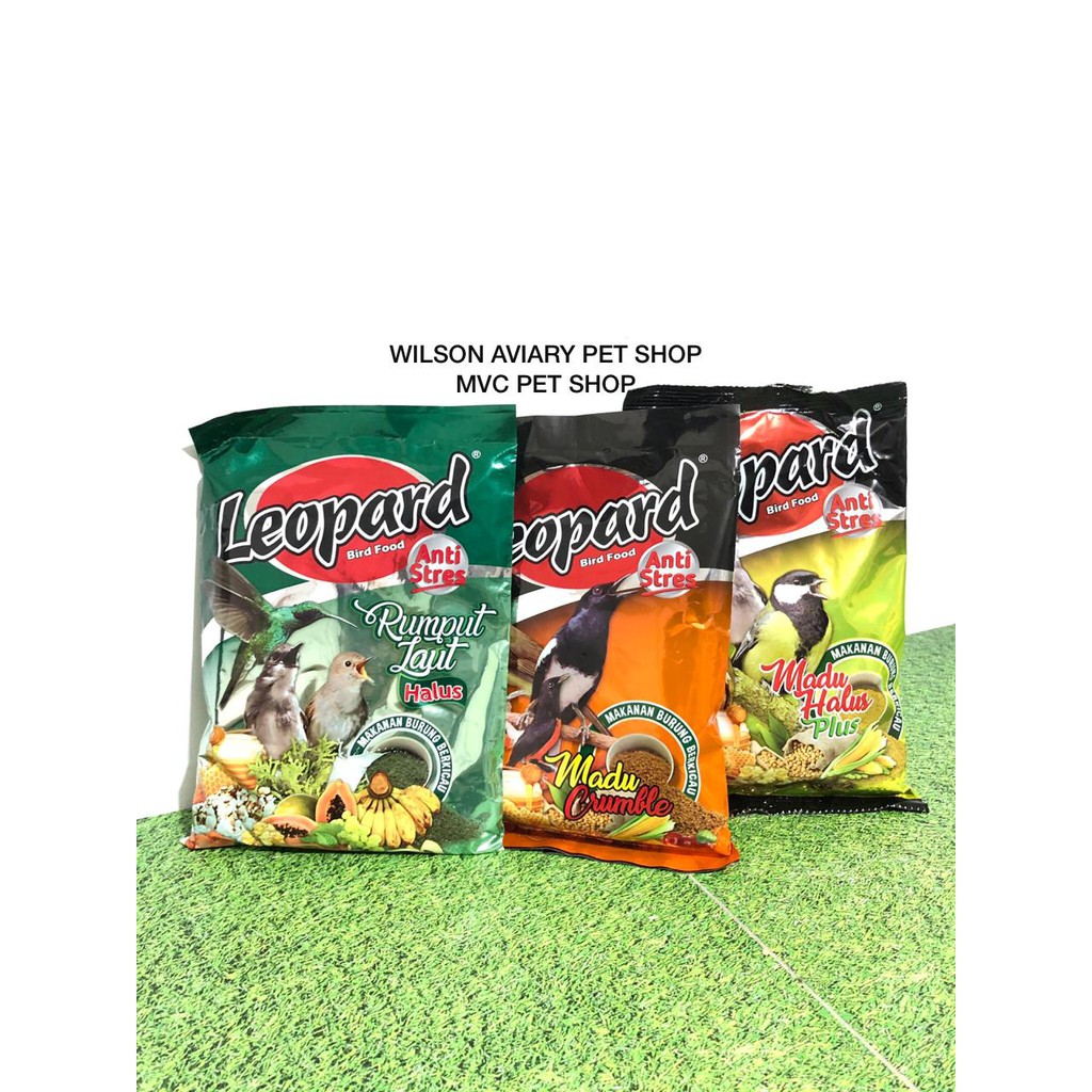 Jual Makanan Burung Berkicau Leopard Voer Halus Rasa Madu Halus / Madu ...