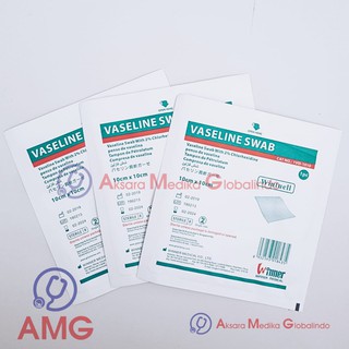 Jual VASELINE SWAB PER BOX ISI 10'S / WINTULL (SEPERTI LOMATUL ...