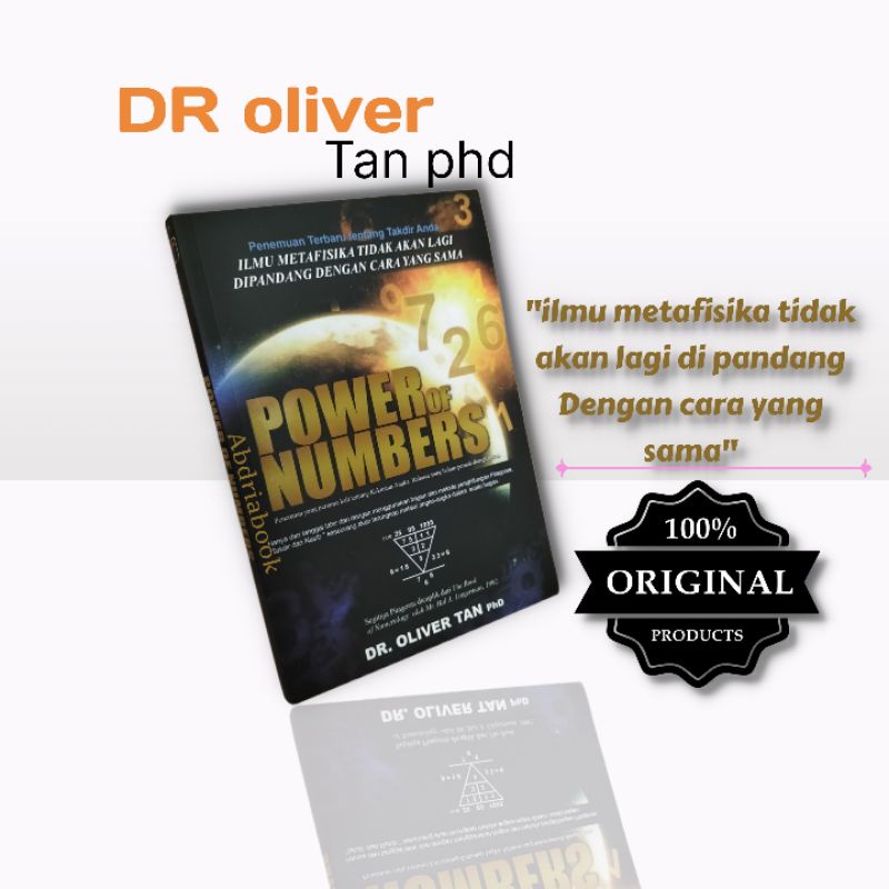 Jual Buku Power of Numbers,Dr Oliver Tan phd | Shopee Indonesia Jual Buku Power of Numbers,Dr Oliver Tan phd | Shopee Indonesia