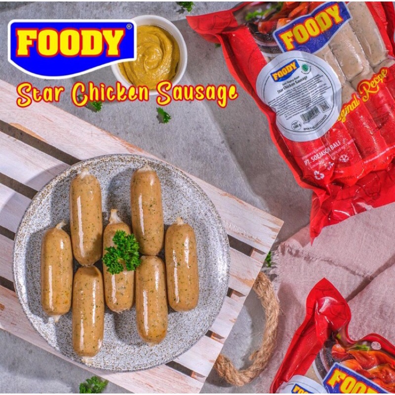 Jual Sosis Foody Star Chicken Soejasch | Shopee Indonesia