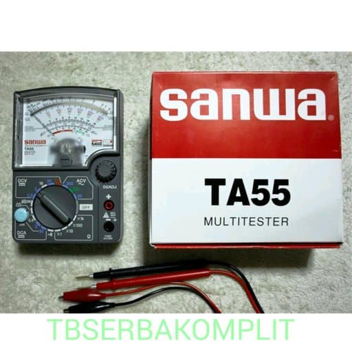Jual Sanwa TA55 Analog Multimeter 30A Range for Automotive Analogue ...