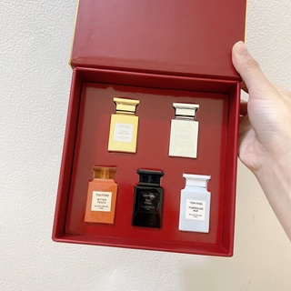 Jual TOM FORD TF perfume 5-piece set red Signature Edition TF perfume 5 ...