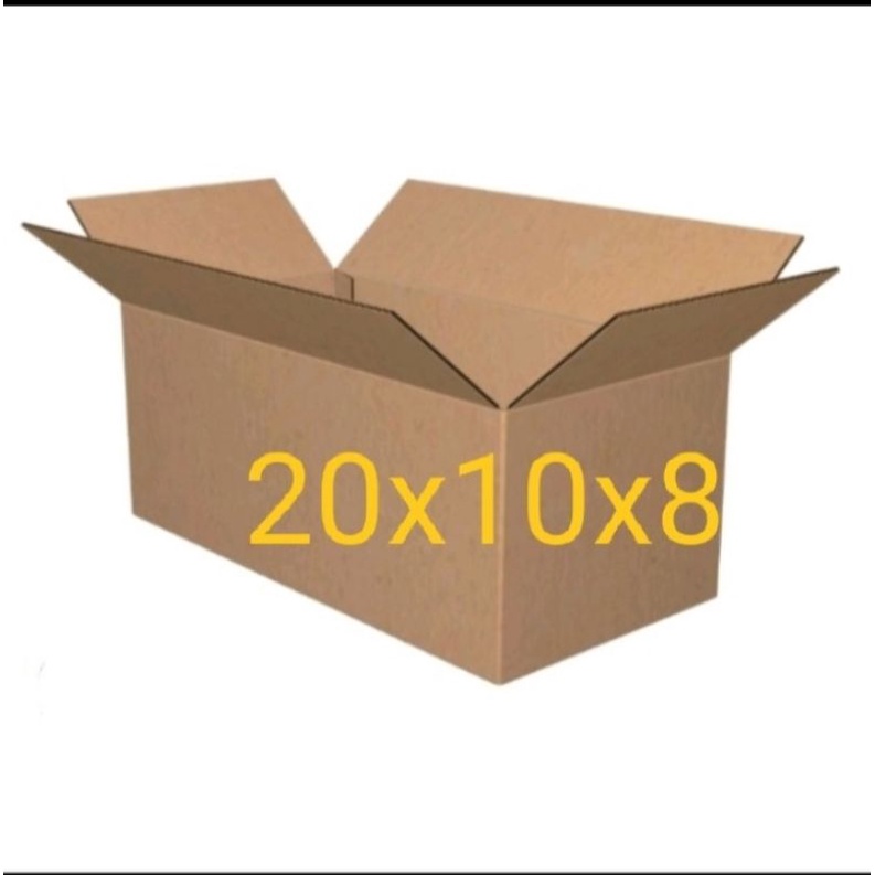 Jual kardus kecil kardus polos 20x10x8 kardus packing | Shopee Indonesia