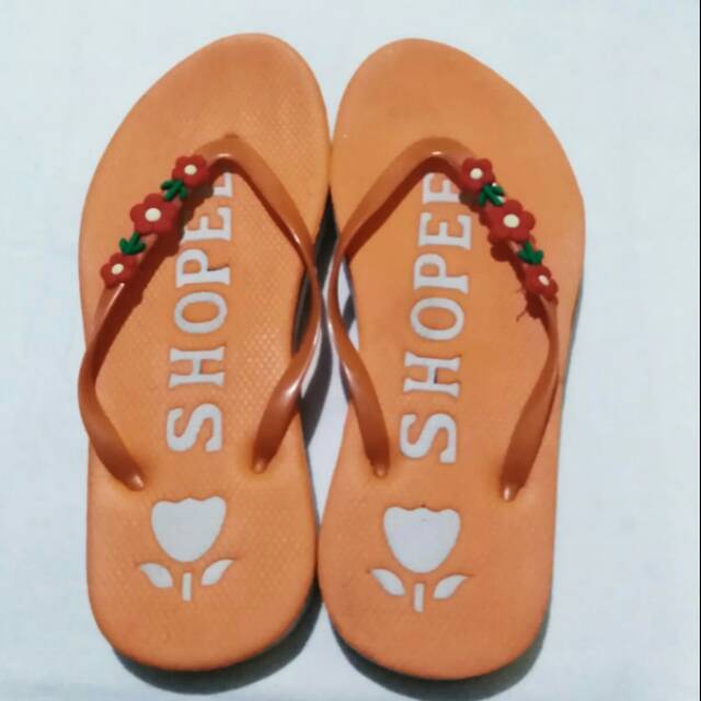Jual Sandal tulisan Shopee Indonesia|Shopee Indonesia