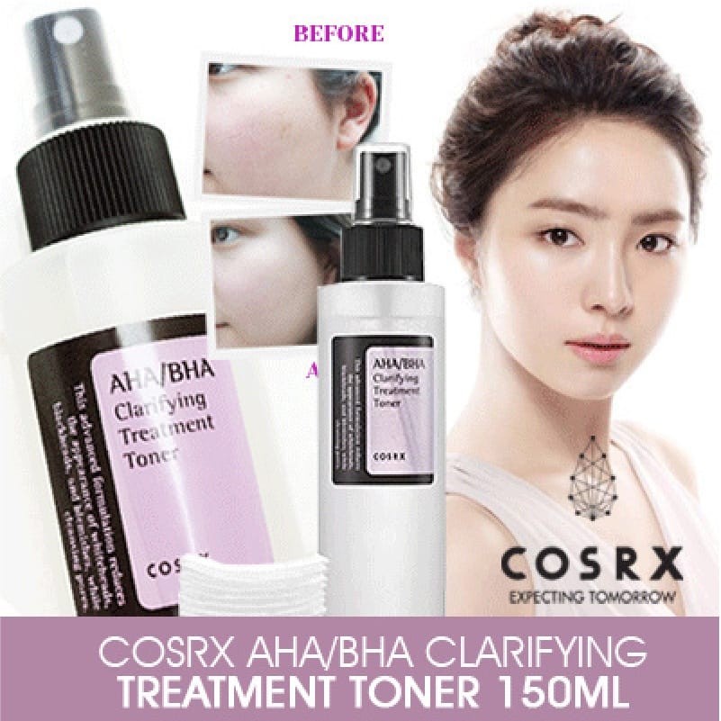 Jual Toner Cosrx Clarifying Treatment Toner 150ml Ori AHA BHA | Shopee ...