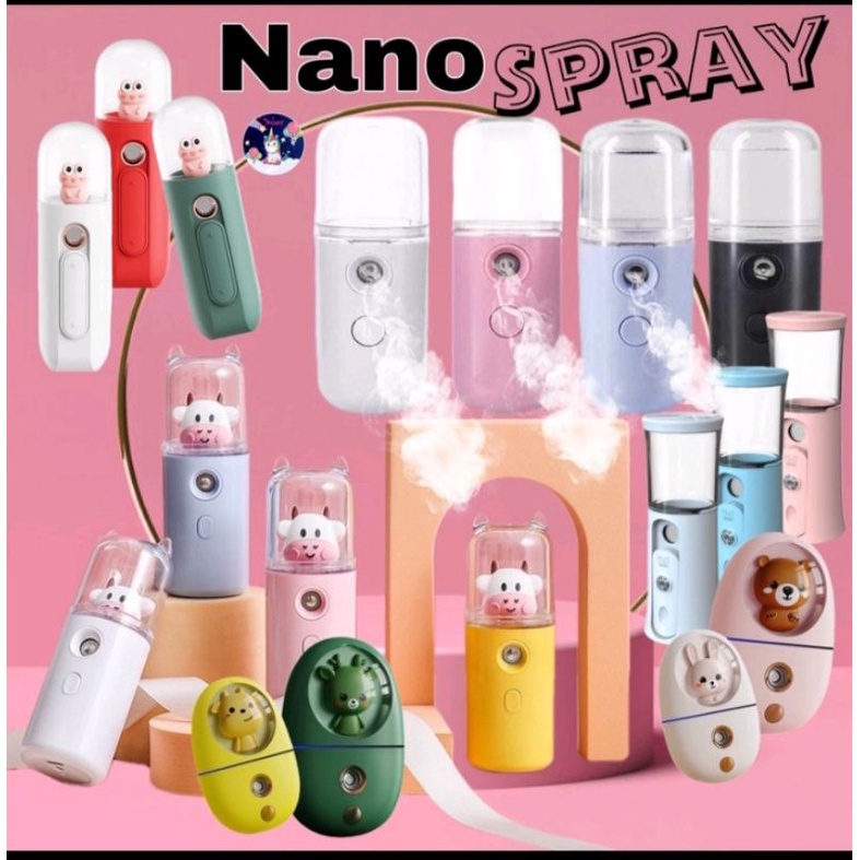 Jual NANO SPRAY wajah alat semprotan mist uap air ke muka Indonesia|Shopee Indonesia