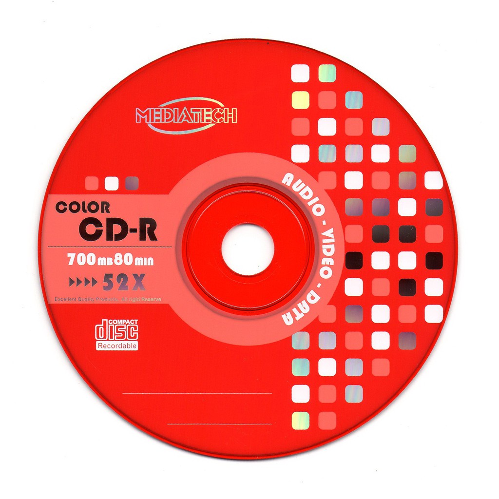 Jual MEDIATECH COLOR CDR/CD-R/CD Kosong/CD Blank SP 20030 | Shopee ...