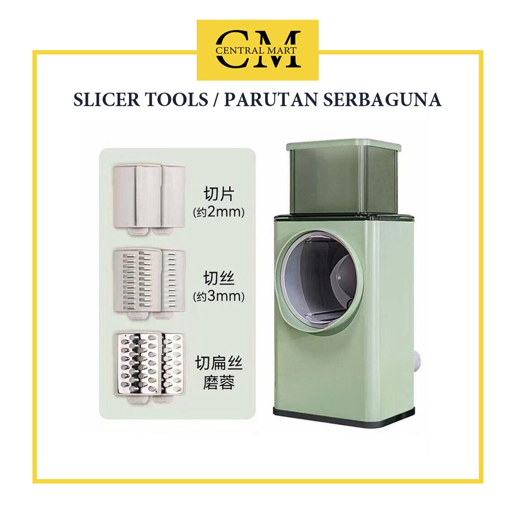 Jual SLICER TOOLS / VEGETABLE FRUITS SLICER TOOLS / ALAT SERUT SAYUR BUAH / PARUTAN SERBAGUNA ...