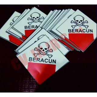 Jual STIKER B3 SAFETY SIGN RAMBU / LIMBAH BERACUN Indonesia|Shopee ...