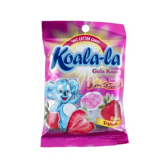 Jual Koala-la Soft Cotton Candy Permen Gula Kapas 10gr / Makanan Jadul ...