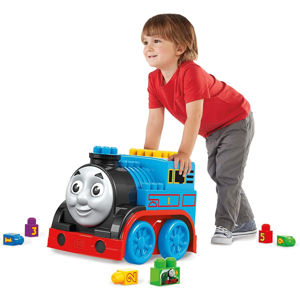 Jual Thomas and Friends Mega Bloks Thomas Build & Go | Shopee Indonesia