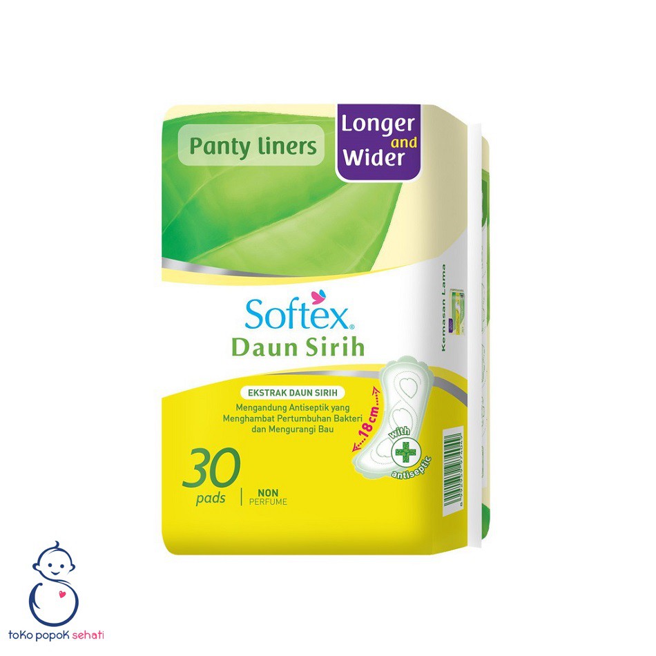SOFTEX DAUN SIRIH PANTY LINERS 30PADS | Shopee Indonesia