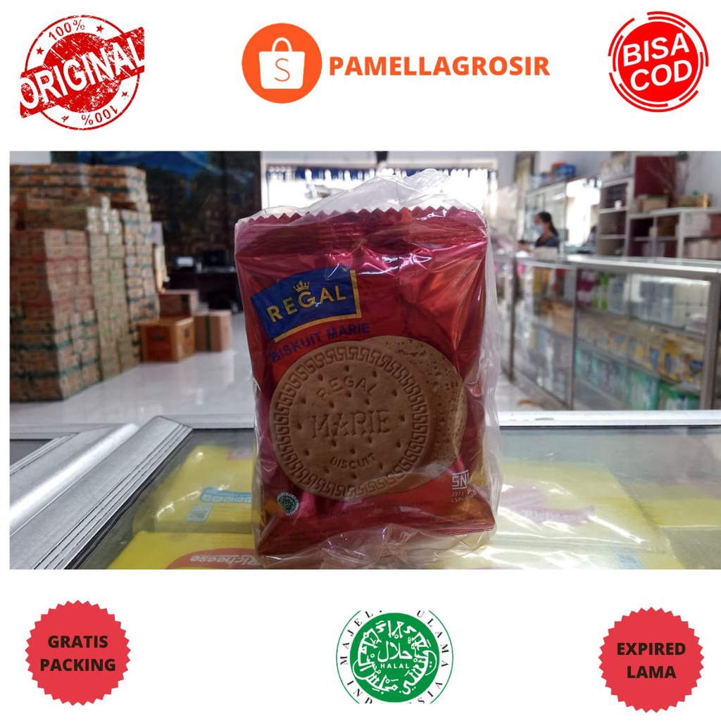Jual MARIE REGAL RENCENG 10 SACHET 12 GR 12GR SNACK makanan ringan ...