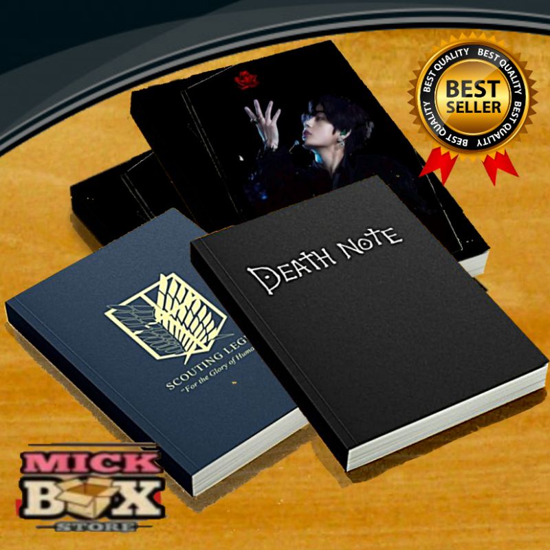 Jual Pocket Note Memo Anime Death Note, TITAN, Korea | Shopee Indonesia