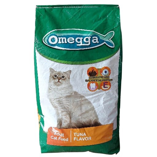 Jual OMEGA CAT DRY FOOD TUNA FLAVOUR 20 KG | Shopee Indonesia