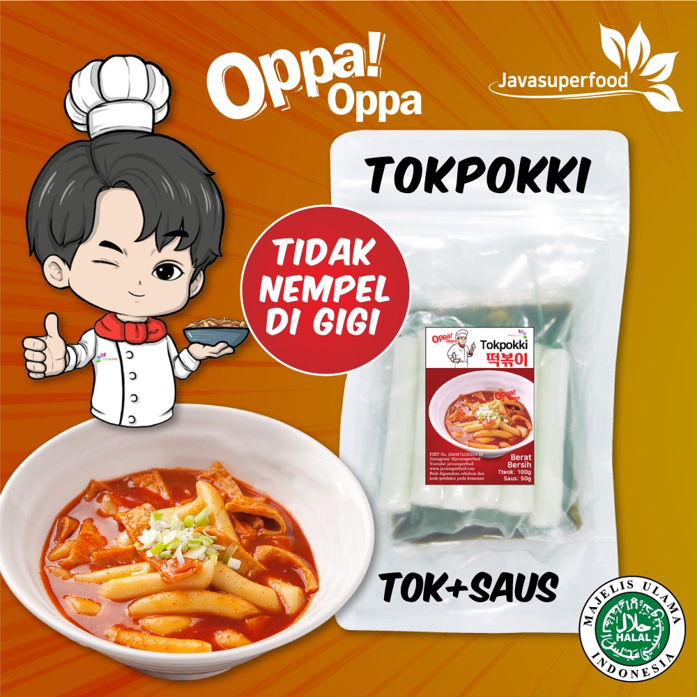 Jual Paket Tteokbokki tokpokki tokpoki topoki javasuperfood 100g + saus ...